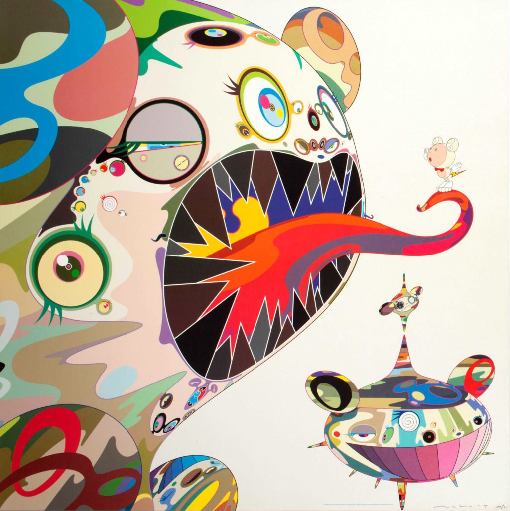 Detrás de la pintura Pop Superflat de Takashi Murakami - ttamayo.com
