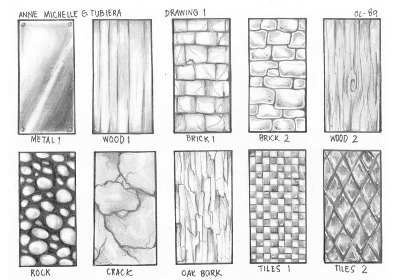 Dibujo de texturas desde el inicio - ttamayo.com